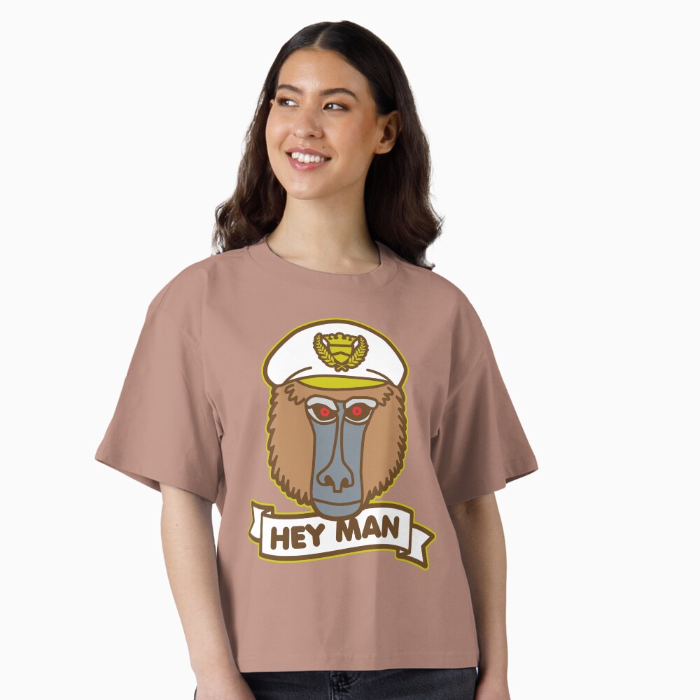 "Hey Man Baboon" Essential T-Shirt for Sale by DetourShirts | Redbubble