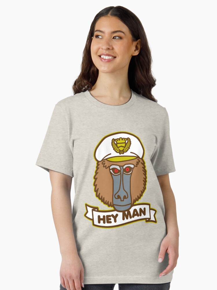 "Hey Man Baboon" Essential T-Shirt for Sale by DetourShirts | Redbubble