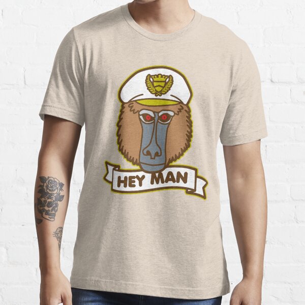 "Hey Man Baboon" T-shirt by DetourShirts | Redbubble
