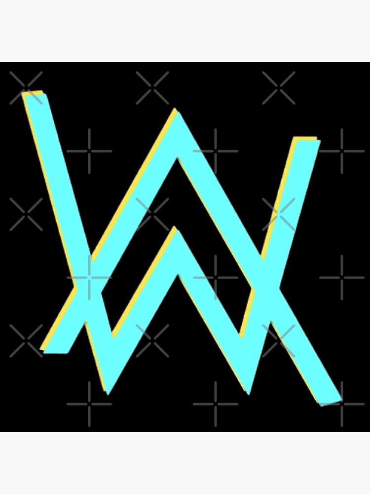 "Alan Walker logo" Poster for Sale by 0800ART | Redbubble