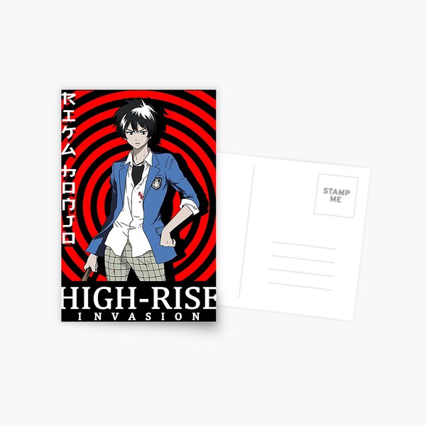 "Rika Honjo High Rise Invasion Character Artwork" Postcard for Sale by ...