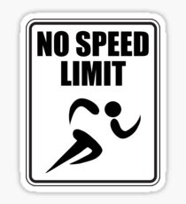No Speed Limit Stickers | Redbubble