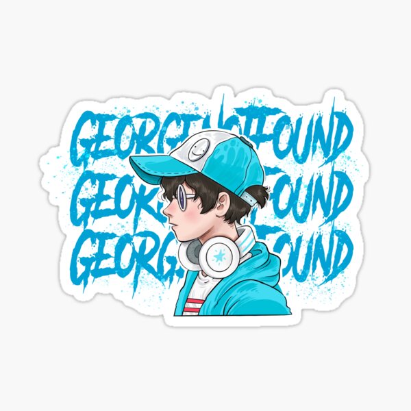 "george not found " Sticker for Sale by DrawForFunYt | Redbubble