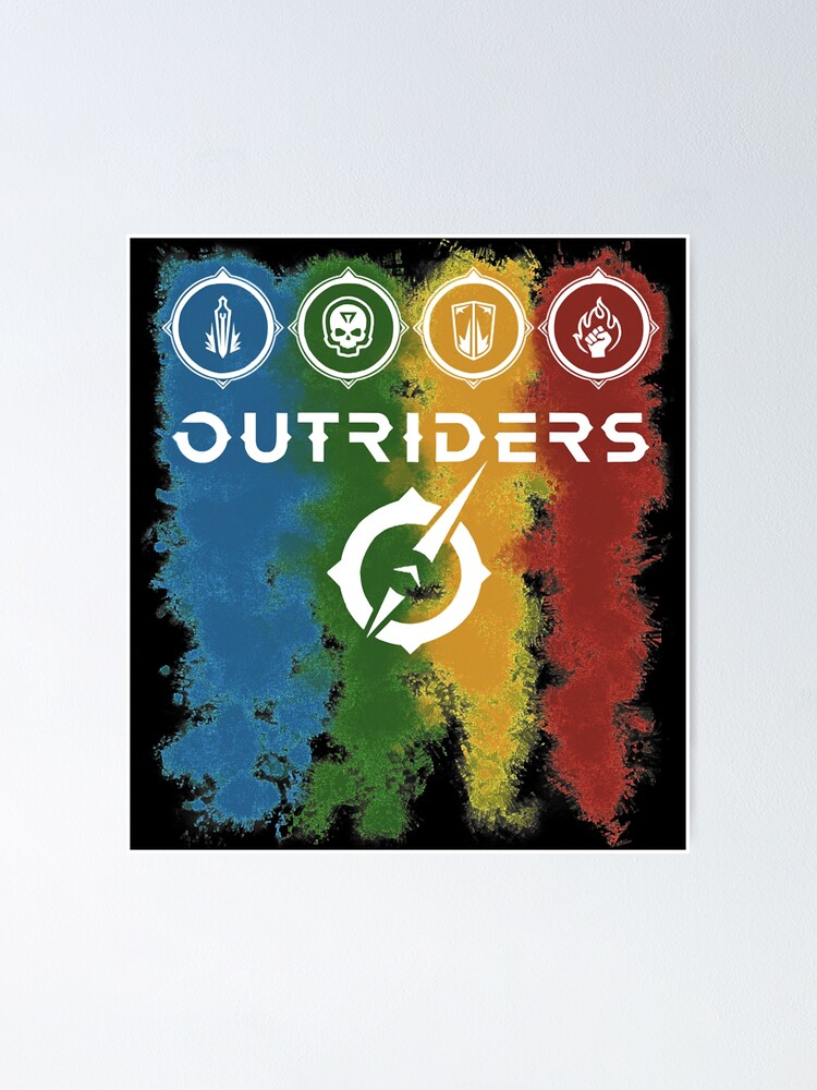 "Mens My Favorite Outriders Class Bleed Gifts For Movie Fan" Poster by ...