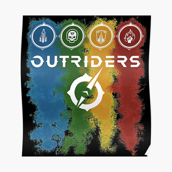 "Mens My Favorite Outriders Class Bleed Gifts For Movie Fan" Poster by ...