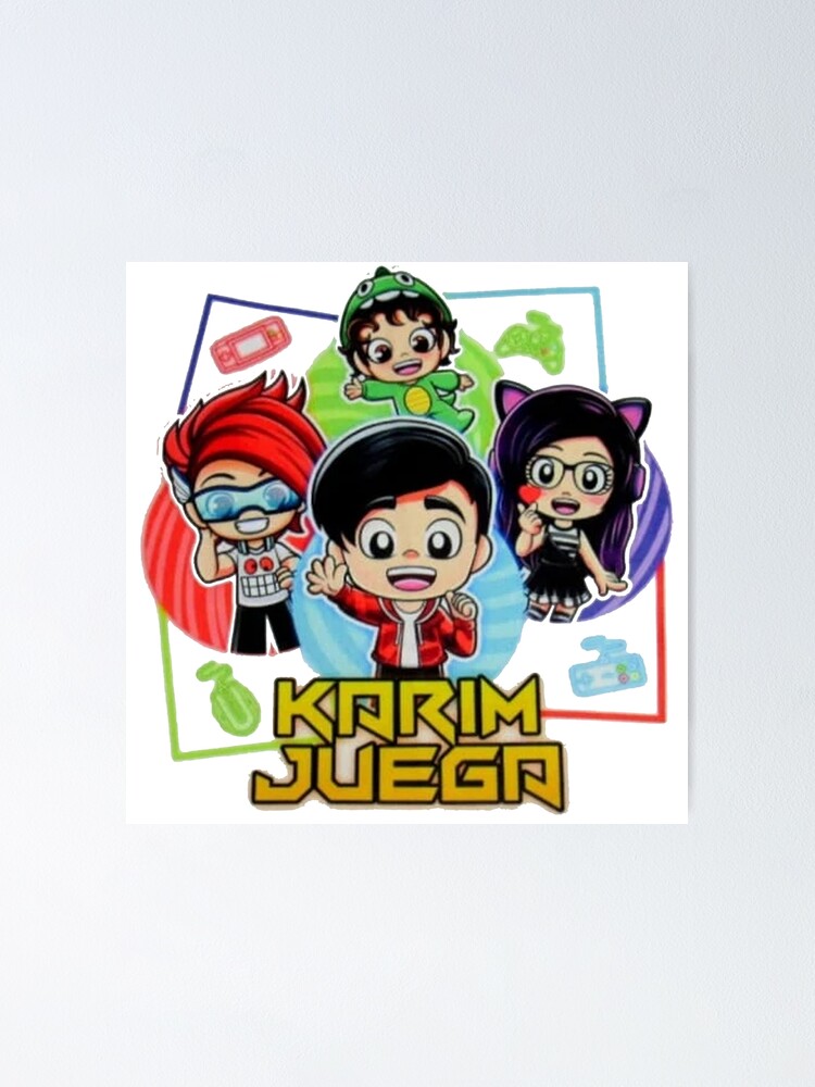 "Karim Juega merch" Poster by siujyu | Redbubble
