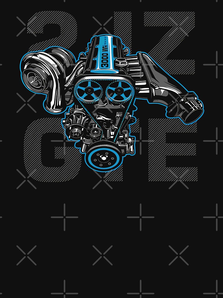 "Engine racing - 2JZ-GTE To yota Engine" T-shirt for Sale by ardawinata ...