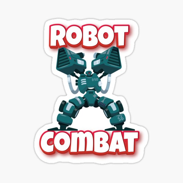 "Robot Combat Robotics Fight" Sticker for Sale by ProjectRobotics ...
