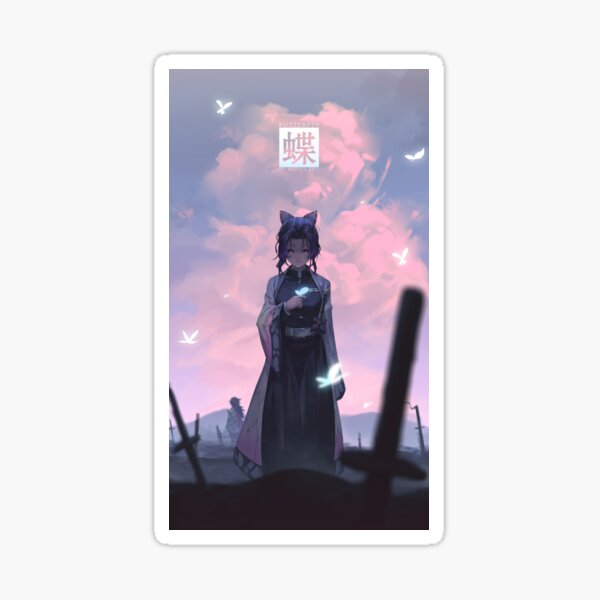 "Kochō Kanae" Sticker for Sale by Langa23 | Redbubble