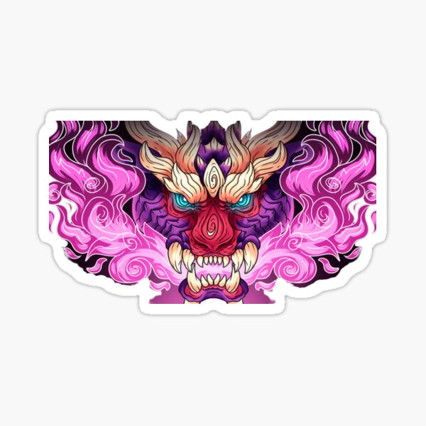 "Magnamalo, Monster Hunter" Sticker for Sale by LiluBellelule | Redbubble
