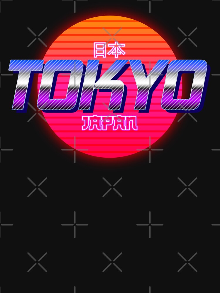 "Tokyo Japan | Rad Retrowave" T-shirt for Sale by AlexRinzler ...