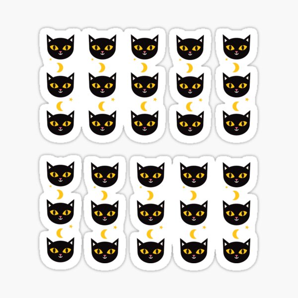 "cats" Sticker by krislubre | Redbubble