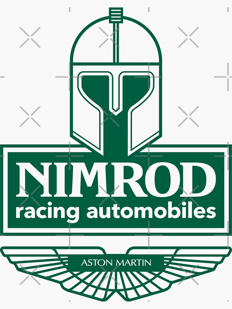 "Aston Martin Nimrod Group C Team emblem - 1982 - British Racing Green ...