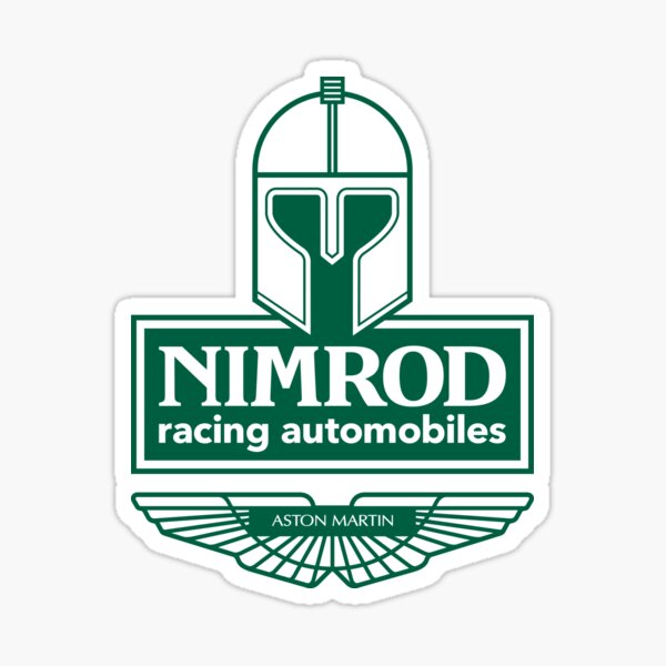 "Aston Martin Nimrod Group C Team emblem - 1982 - British Racing Green ...