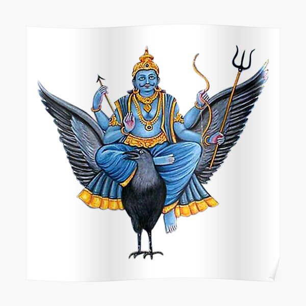 "Amazing image of Lord Shani dev ji ,giving us blessings for healthy ...