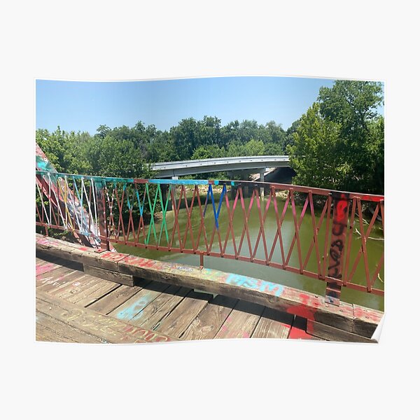 "Graffiti Bridge" Poster for Sale by MrsAirborne | Redbubble