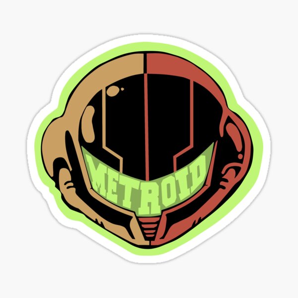 "Metroid" Sticker for Sale by Roulette- | Redbubble