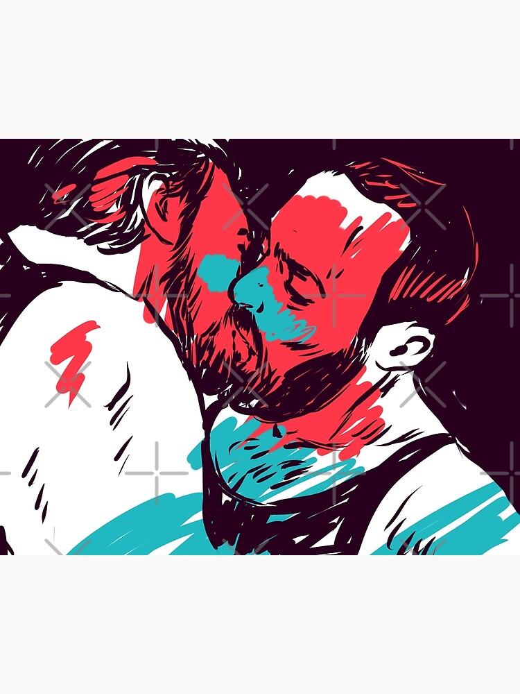 "First Kiss " Poster by Laceoni | Redbubble