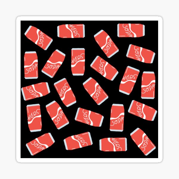 "coca cola blanket and more " Sticker for Sale by bigaryan | Redbubble