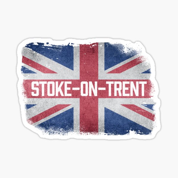 "Stoke On Trent | British United Kingdom Flag Vintage UK Souvenir ...