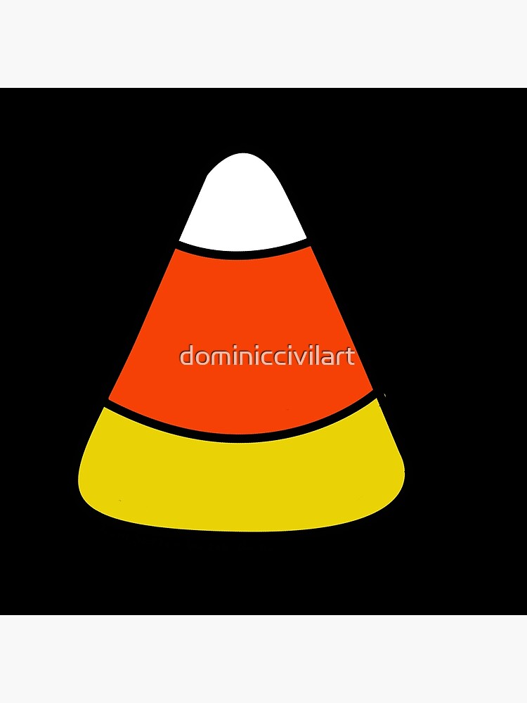 "Candy Corn" Poster for Sale by dominiccivilart | Redbubble