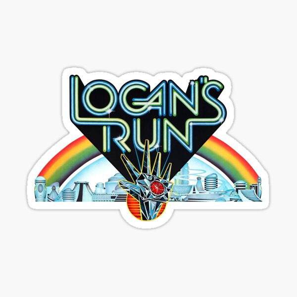 "Logan's Run" Sticker for Sale by PadraicDesign | Redbubble