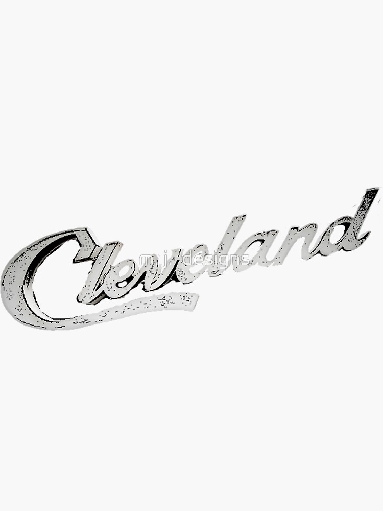 "( Welcome To ) CLEVELAND ! ~ Script Font in Steel Gray Color With ...
