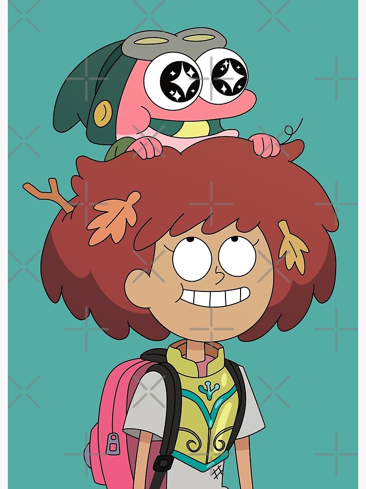 "Anne and Sprig | Amphibia" Art Print for Sale by artnchfck | Redbubble