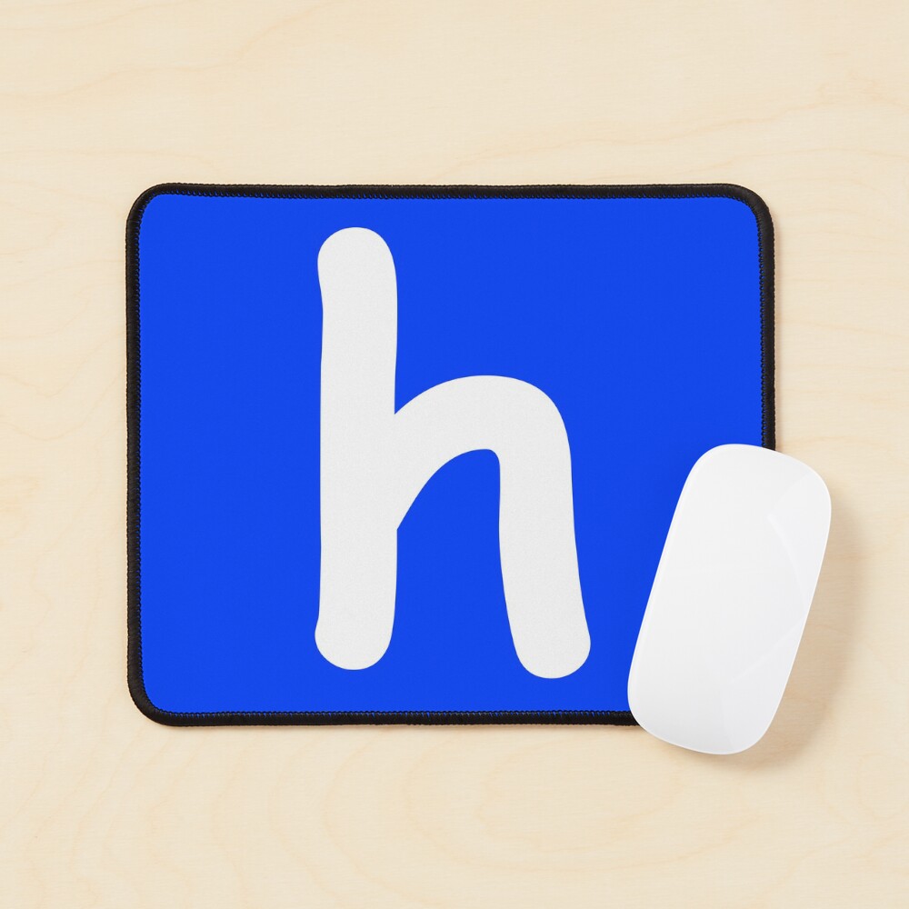 "Letter h Lower Case Alphabet Birthday Gift" Photographic Print for ...
