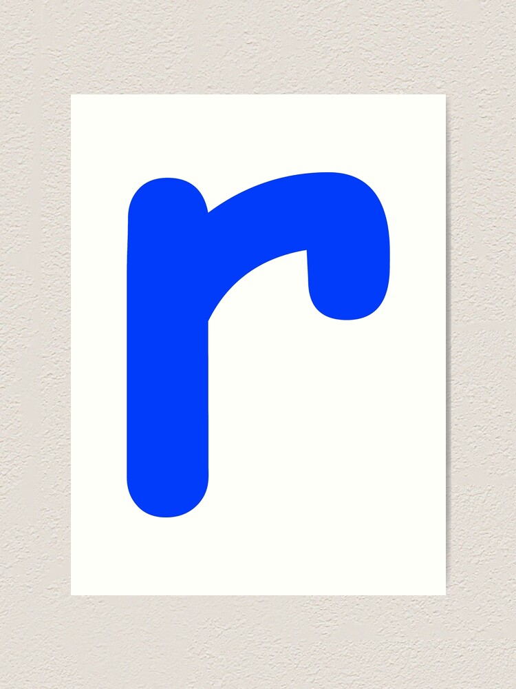 Letter R Designs Lower Case