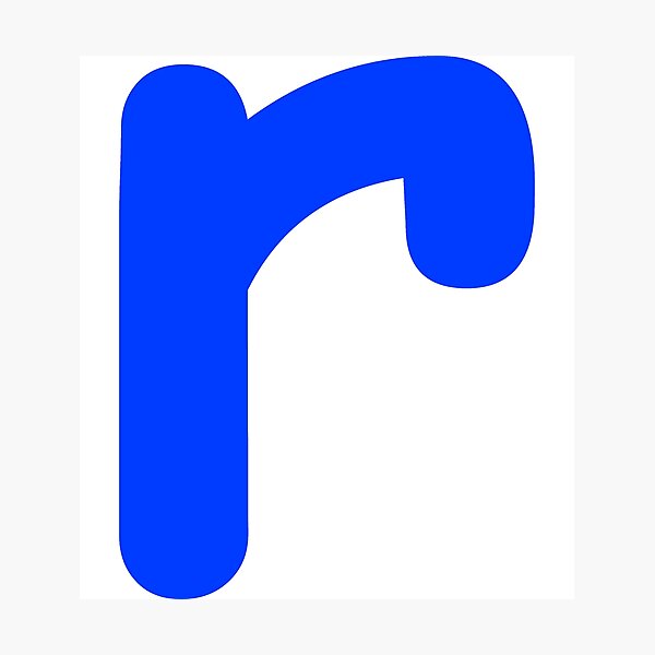 Lámina fotográfica «Regalo de cumpleaños del alfabeto en minúscula de ...