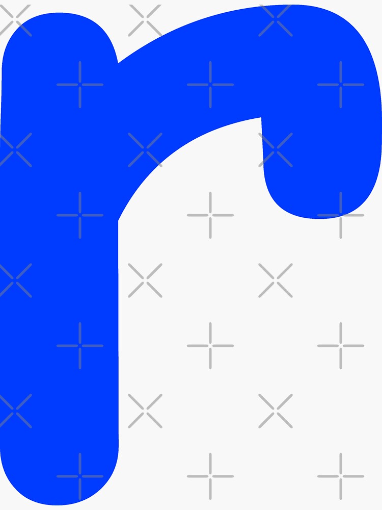 "Letter r Lower Case Alphabet Birthday Gift" Sticker for Sale by ...