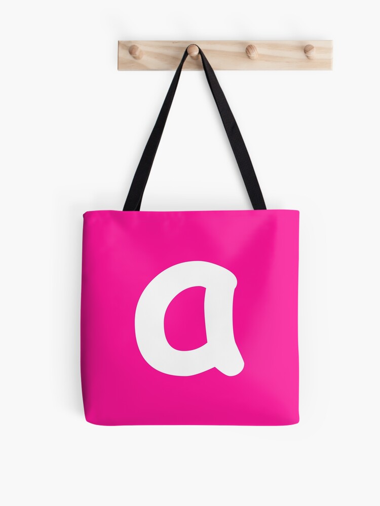 The Letter A Lowercase In Pink
