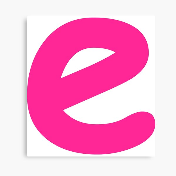 Lienzo «Regalo de cumpleaños de las niñas del alfabeto en minúscula de ...