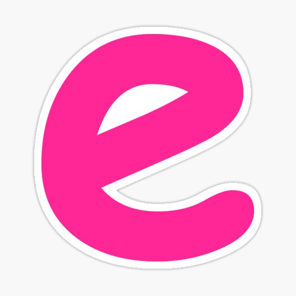 Pegatina «Regalo de cumpleaños de las niñas del alfabeto en minúscula ...