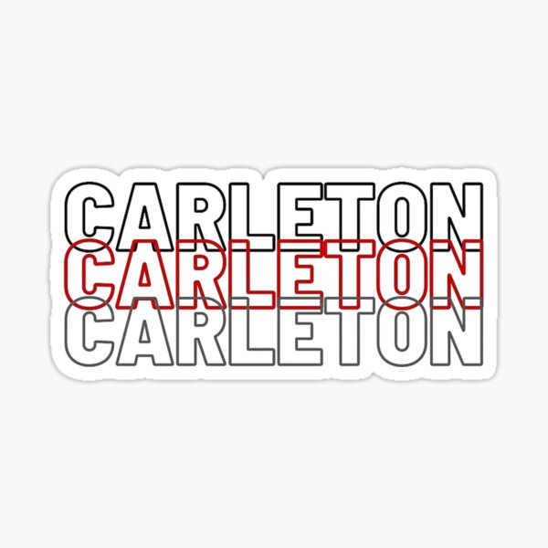 "Carleton University" Sticker for Sale by Alyssa Armata | Redbubble
