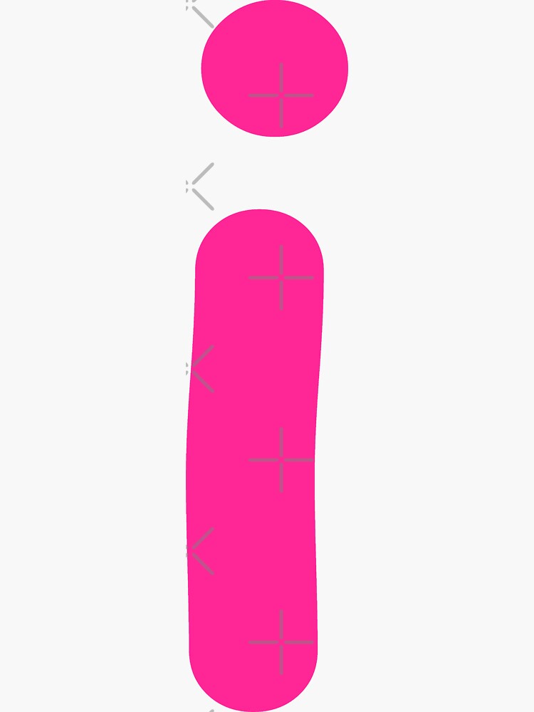 Pegatina «Regalo de cumpleaños de las muchachas del alfabeto en ...