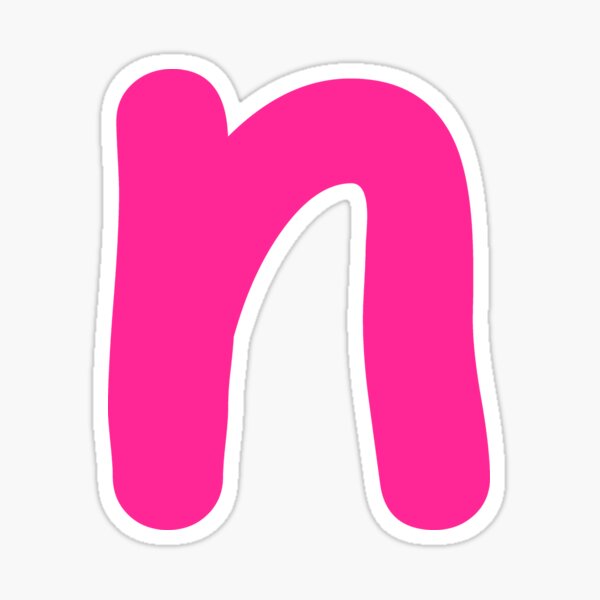 I Minúscula En Rosa