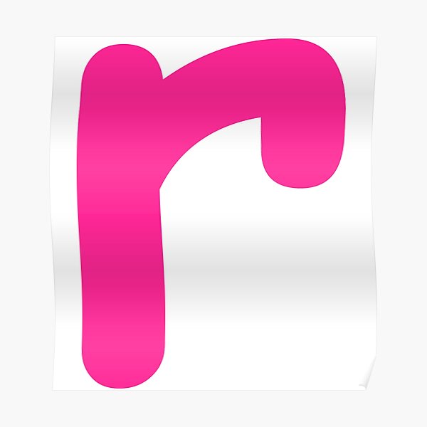 Póster «Regalo de cumpleaños de las muchachas del alfabeto en minúscula ...