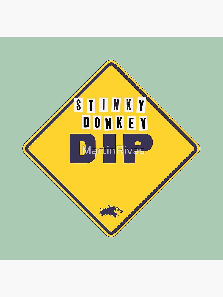 "St. John USVI Stinky Donkey Dip" Poster for Sale by MartinRivas ...