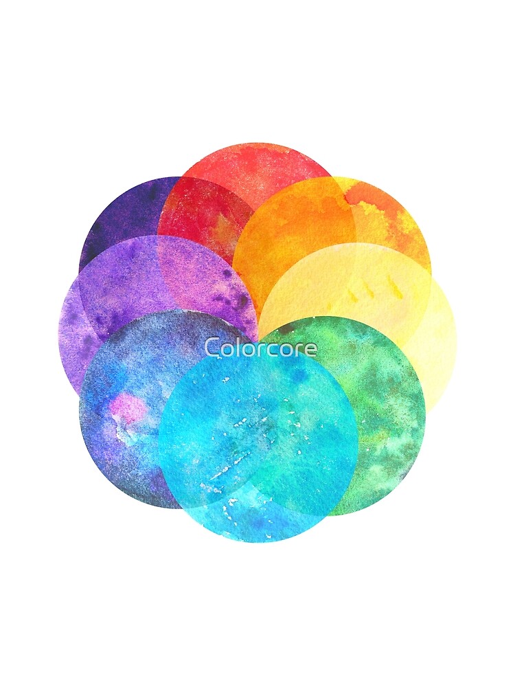 "Rainbow Circle Ring" Poster by Colorcore | Redbubble