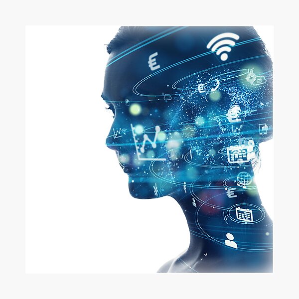 Ai Artificial Intelligence Robot Photographic Print For Sale By Engineersart Redbubble 