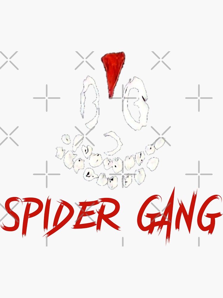 "Spidergang " Sticker for Sale by zozatef992 | Redbubble