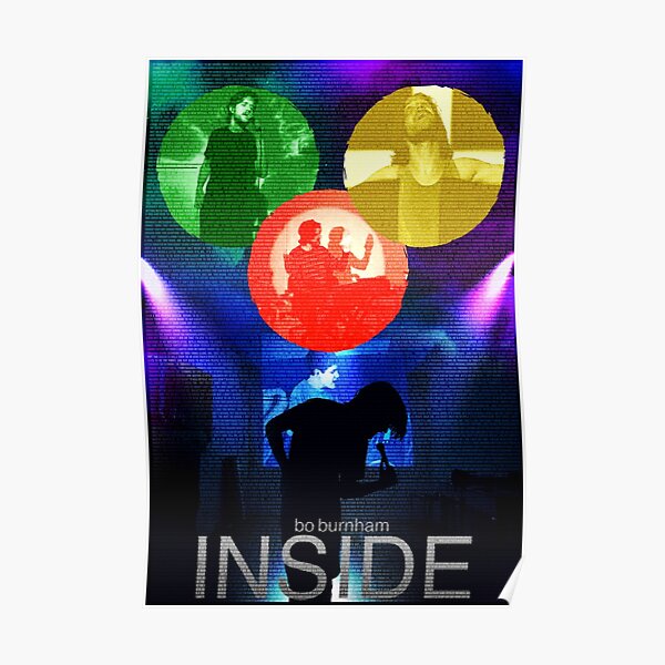 "Bo Burnham INSIDE Fan Art Ethereal Transcript Poster" Poster von ...