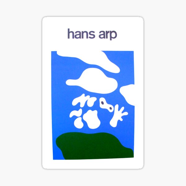 "Hans Arp - Constellation" Sticker for Sale by slowrotation | Redbubble