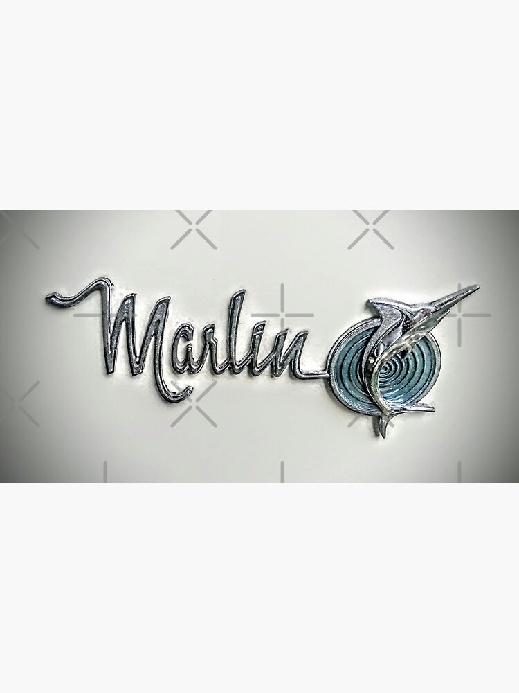 "Marlin Emblem Photograph" Sticker for Sale by TLBAshour | Redbubble