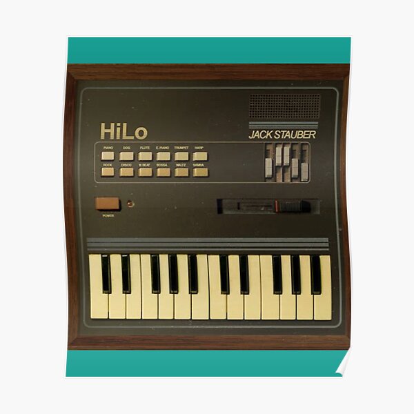 "HiLo Jack Stauber Album Cover " Poster for Sale by MVDig | Redbubble