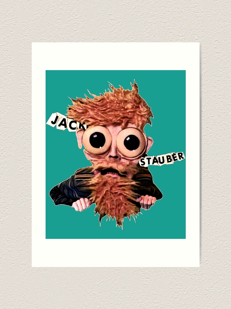 "Jack Stauber Merch Jack Stauber " Art Print for Sale by MVDig | Redbubble