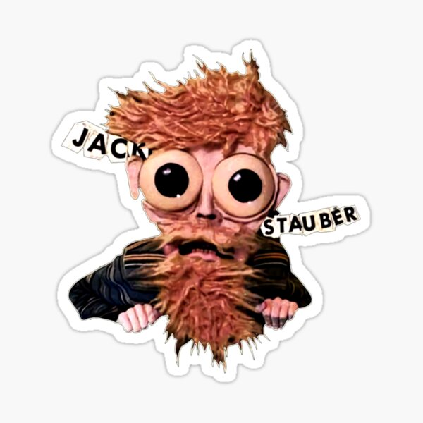 "Jack Stauber Merch Jack Stauber " Sticker for Sale by MVDig | Redbubble