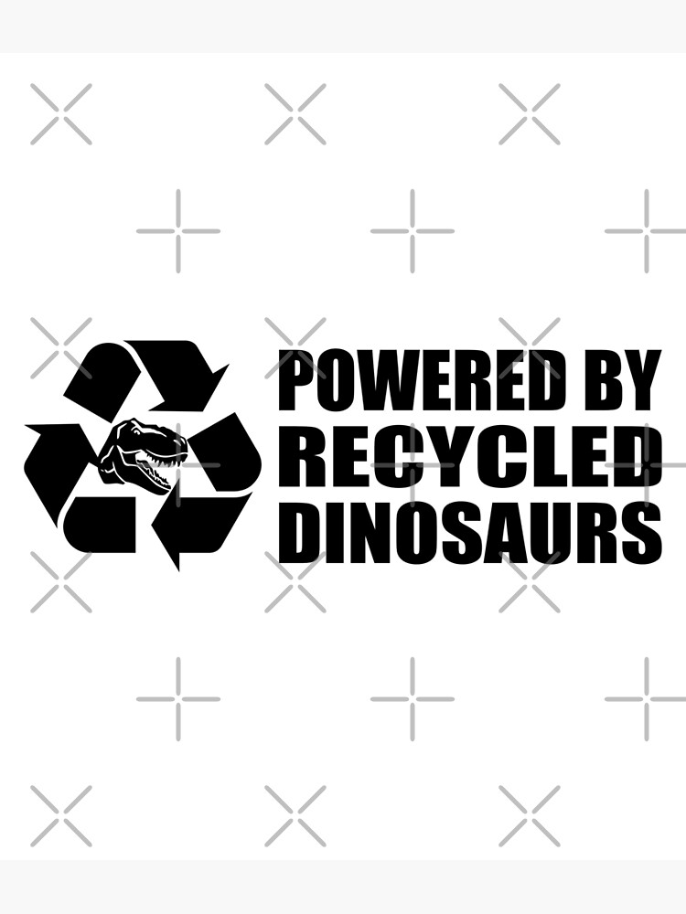 "Tyrannosaurus Rex Skull - Powered by Recycled Dinosaurs - Black ...